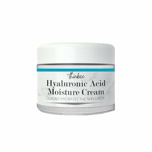 Увлажняющий крем с гиалуроновой кислотой Thinkco Hyaluronic Acid Moisture Cream, 50мл