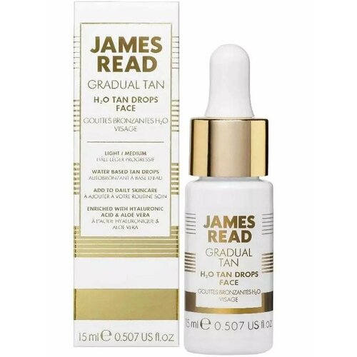 James Read Капли-концентрат для лица H2O Tan Drops Face 15мл