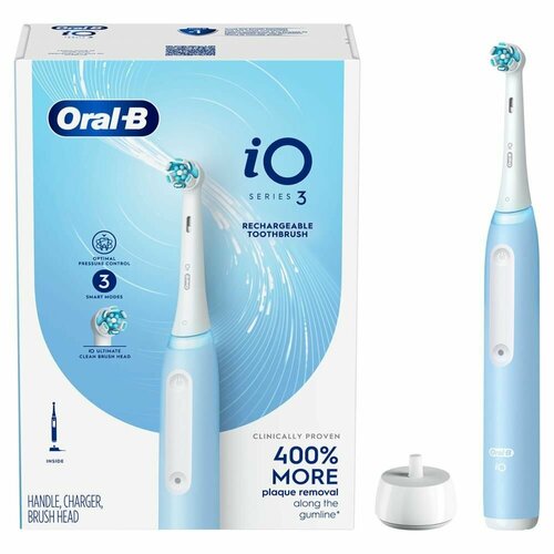 Электрическая зубная щетка ORAL-B IO3, синий