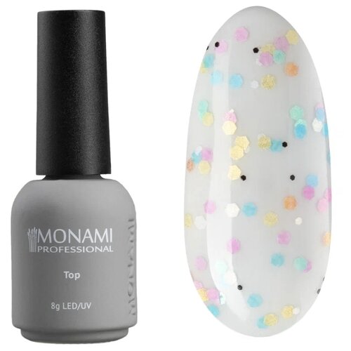Monami Верхнее покрытие Super Shine Top, Blend Panther, 8 мл