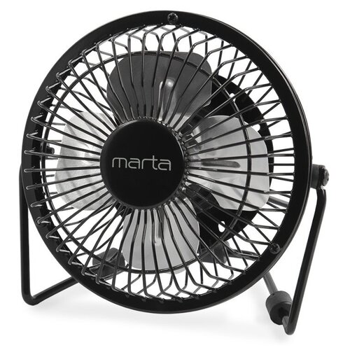 MARTA MT-FN2545 черный вентилятор настольный (USB)