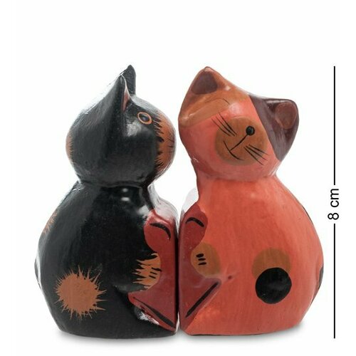 Статуэтка mini КОТ и кошка поцелуй, набор 2 шт 28-023 113-40960