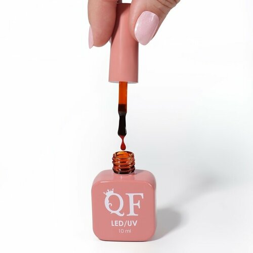 Queen fair Гель лак для ногтей «STAINED GLASS», 3-х фазный, 10 мл, LED/UV, цвет (76)