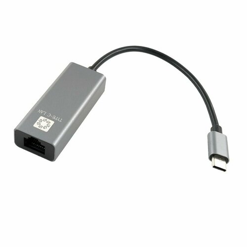 5bites кабели Кабель-адаптер UA2C-45-16BK USB3.1 RJ45 100MB AL GREY