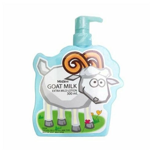 GOAT MILK Extra Mild Lotion, Mistine (Мягкий лосьон для тела с козьим молоком, Мистин), 300 мл.