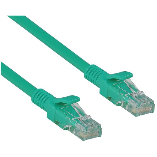 Патч-корд ExeGate UTP-RJ45-RJ45-5e-5M-GN (EX282033RUS)