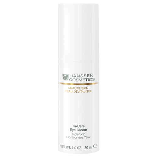 Janssen Cosmetics Mature Skin Tri-Care Eye Cream - Омолаживающий укрепляющий крем для контура глаз с комплексом Cellular Regeneration 30 мл