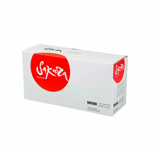 3 шт. Картридж лазерный Sakura 605 / 60F5000 черный 2500 стр. для Lexmark (SA60F5000)