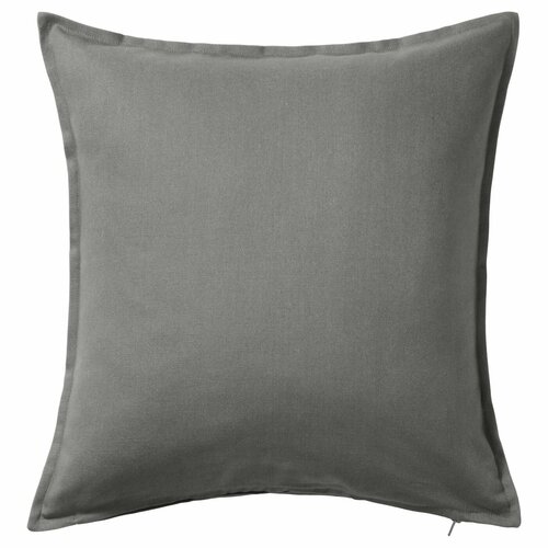 GURLI Чехол на подушку IKEA, серый 50x50 см (50369854)