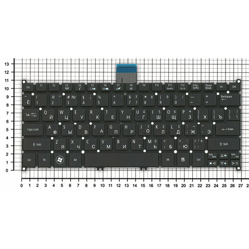 Клавиатура для ноутбука ACER S5-951 черная