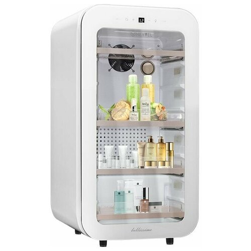 Холодильник для косметики и напитков Meyvel MD71-White (мини-холодильник компрессорный)