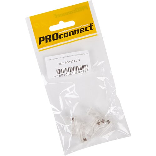 Разъем PROconnect 05-1021-3-9, 5 шт., прозрачный