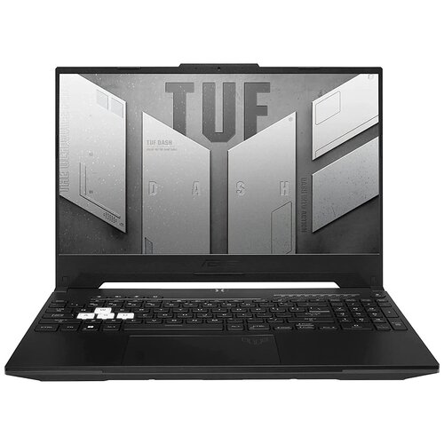 15.6" Ноутбук ASUS TUF Dash F15 FX517ZE-HN066W 1920x1080, Intel Core i7 12650H 2.3 ГГц, RAM 16 ГБ, DDR5, SSD 512 ГБ, NVIDIA GeForce RTX 3050 Ti, Windows 11, 90NR0953-M00AF0, Off Black