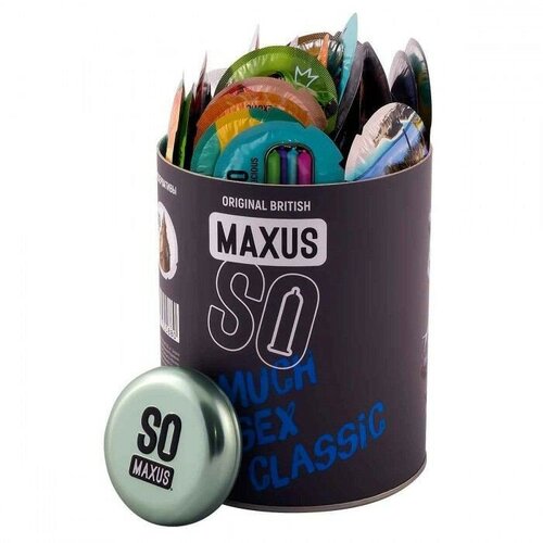Классические презервативы в кейсе MAXUS So Much Sex - 100 шт. (цвет не указан)