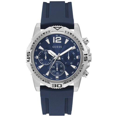 Наручные часы GUESS Sport GW0211G1, серебряный, синий