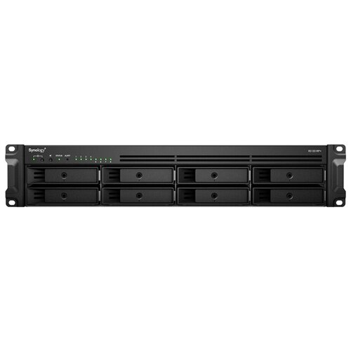 Сетевое хранилище Synology RackStation RS1221RP+ (2U 8x3.5/2.5" HDD, 4-core 2.2 GHz, 4 GB DDR4 ECC SODIMM)