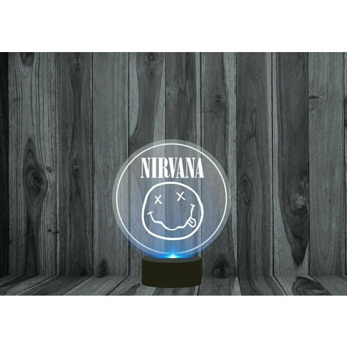 3D светильник, ночник Nirvana, Нирвана № 4