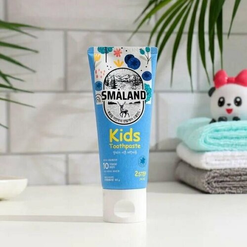 SMALAND NORDIC MILD BERRY KIDS Зубная паста детская (Голубика), 80 гр.