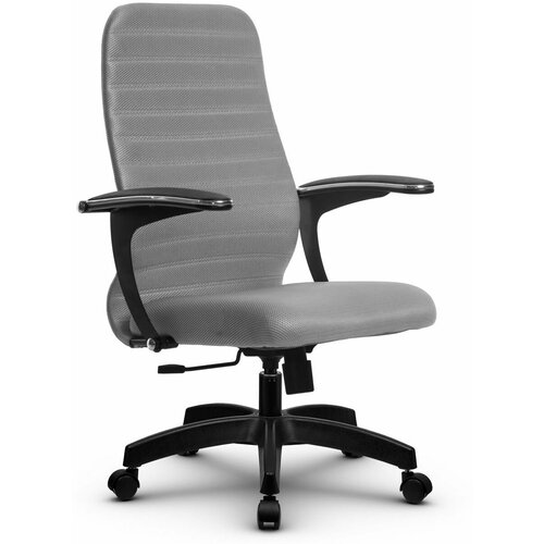 Компьютерное офисное кресло mетта SU-СU160-10, PL, Светло-серое