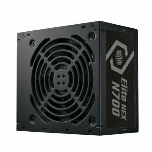 Блок питания 700 Ватт/ Power Supply Cooler Master Elite NEX N700, 700W, ATX, 120mm, 5xSATA, 2xPCI-E(6+2), 3xMolex, APFC, EU Cable (MPW-7001-ACBN-BEU)