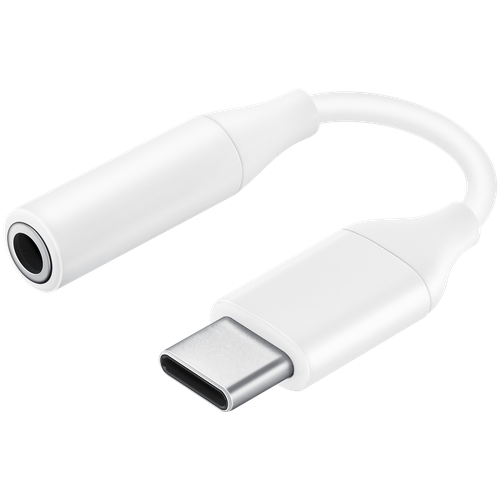 Переходник/адаптер Samsung USB Type-С - Mini Jack 3.5 mm (EE-UC10J), 0.09 м, белый