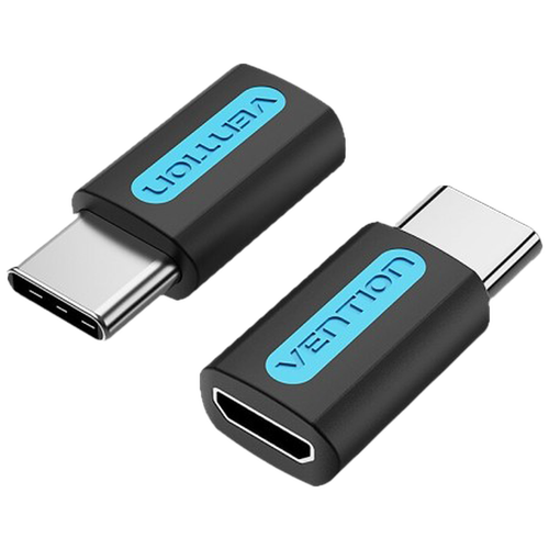 Переходник с Type-C M (папа) на micro-USB 2.0 F (мама) Vention адаптер для подключения к MacBook, телефону, планшету арт. CDXB0