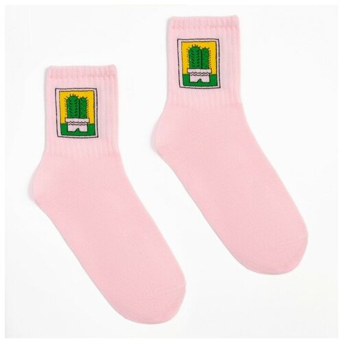 Носки Minaku, размер 39, розовый