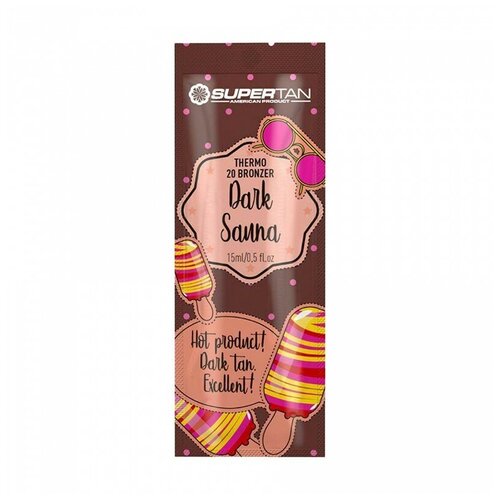 SuperTan, Активатор загара «Темная сауна», Dark Sauna, 15 мл
