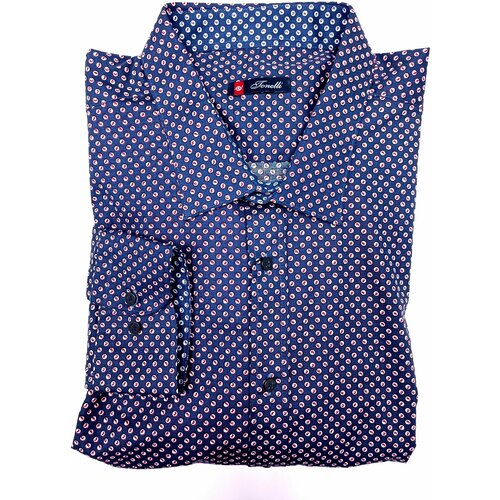 Рубашка Tonelli, размер 10XL(78), синий