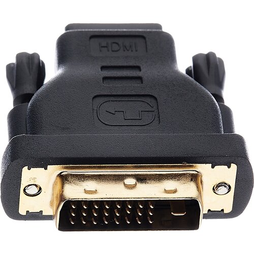Адаптер AKASA DVI male to to HDMI female adapter c позолоченными коннекторами AK-CBHD03-BKV2