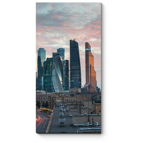 Модульная картина Манящая перспективами Москва30x60