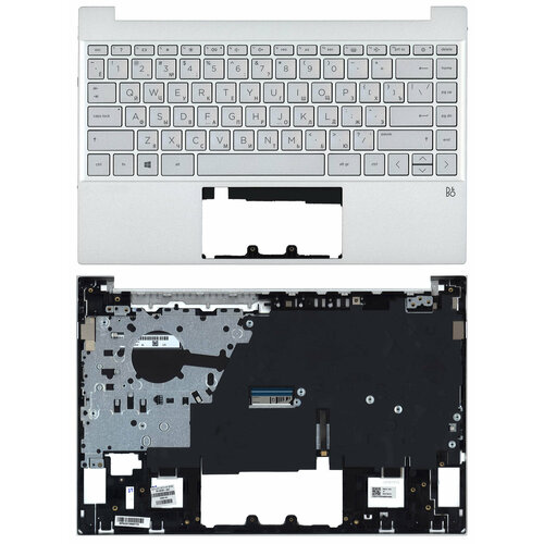 Клавиатура для ноутбука HP Pavilion 13-BB топкейс, серебристый