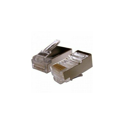 Gembird Коннектор коннектор кат 5, экранированный RJ45 FTP8P8C 100 шт. в уп.