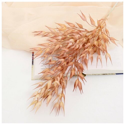 Декор "Колоски пшеницы" 60 см, коричневый