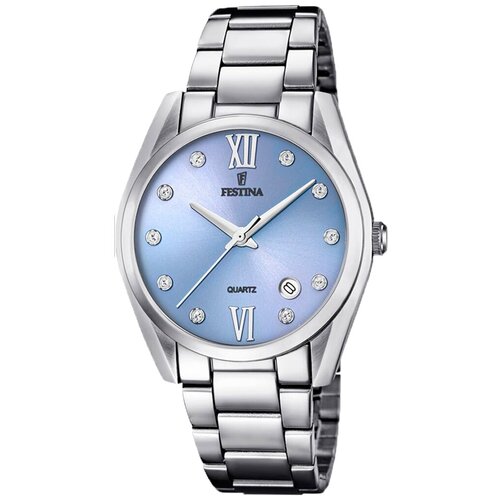 Наручные часы FESTINA Boyfriend, мультиколор, голубой