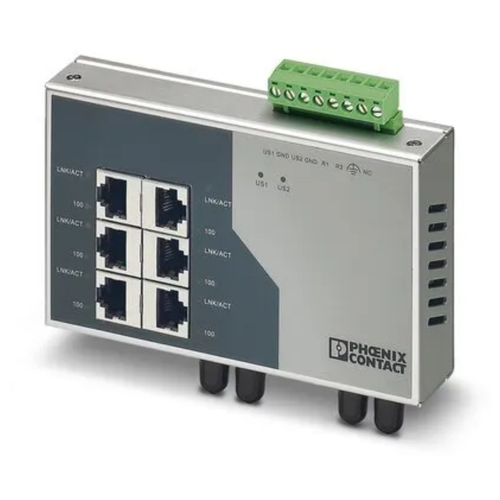 Phoenix Contact Промышленный коммутатор - FL SWITCH SF 6TX/2FX ST- 2832674