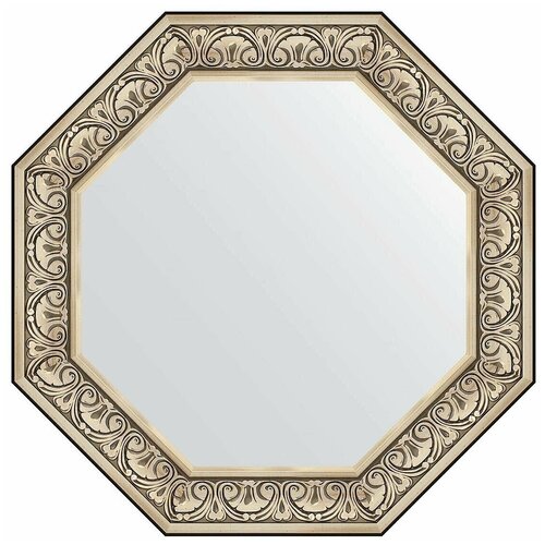 Зеркало в багетной раме 80x80 Evoform Octagon BY 3849
