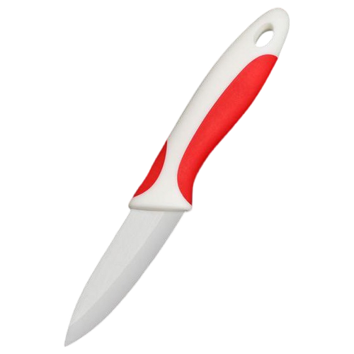 Набор ножей Шеф-нож Доляна Умелец, лезвие: 7 см, красный