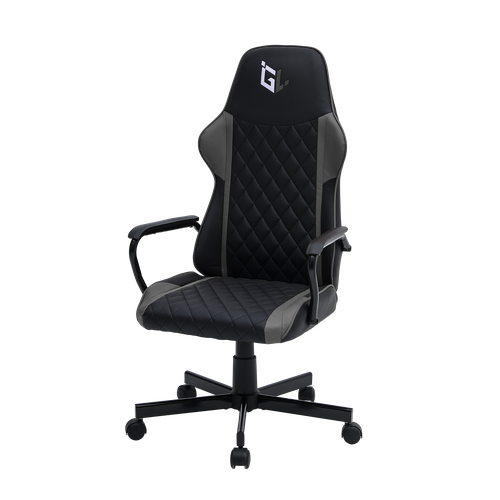 Компьютерное кресло GameLab Spirit игровое, обивка: искусственная кожа, цвет: черный