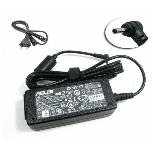 Для ASUS Eee PC 1001P Зарядное устройство блок питания ноутбука (Зарядка адаптер + сетевой кабель/ шнур)