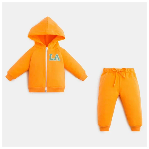Комплект одежды Крошка Я, размер 80-86, оранжевый