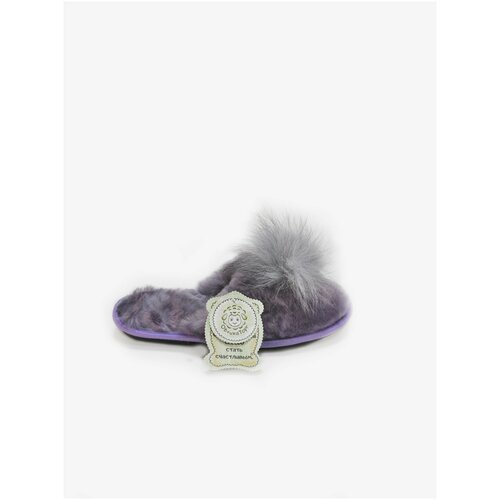 Тапочки ОвчинаТорг, размер 39, фиолетовый