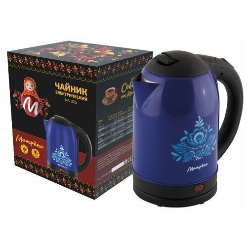 Чайник Матрёна MA-005, синий гжель