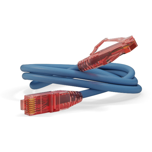 Кабель витая пара патч-корд Hyperline PC-LPM-UTP-RJ45-RJ45-C5e-0.15M-LSZH-BL 0.15m