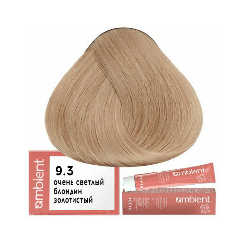 Крем-краска для волос AMBIENT 9.3 Tefia