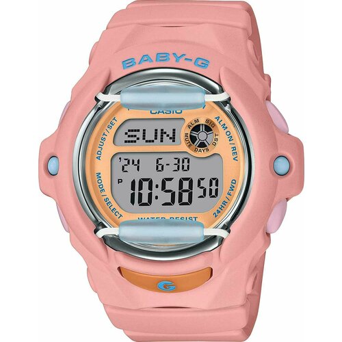 Наручные часы CASIO Baby-G BG-169PB-4, розовый, серебряный