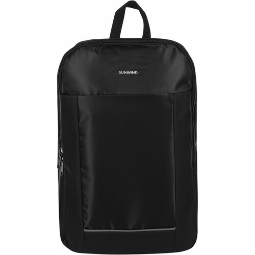 Рюкзак для ноутбука 15.6" SunWind SWP15A02BK, нейлон, черный