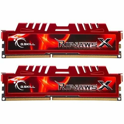 G.Skill Оперативная память Ripjaws X Red DDR3 1600 МГц RAM ABHQA 4G*2 ГБ