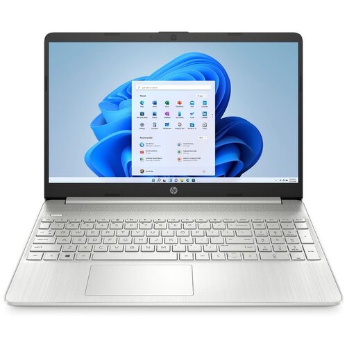 15.6" Ноутбук HP 15s-fq2120ur 1920x1080, Intel Core i5 1135G7 2.4 ГГц, RAM 8 ГБ, DDR4, SSD 512 ГБ, Intel Iris Xe Graphics, Windows 11 Home, 61R81EA, серебристый