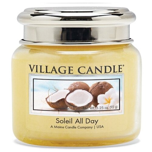 Ароматическая свеча Village Candle "Солнечный день", маленькая